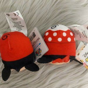 Disney | Toys | Lot Of 2 Disney Mickey And Minnie Mouse Mini Tsum Tsum ...